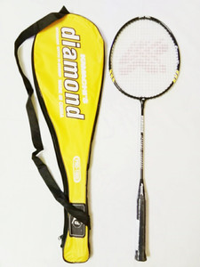KAMACHI DIAMOND PRO-1000 Yellow, Black Strung Badminton Racquet - Buy ...
