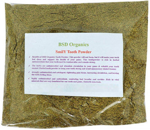 BSD Organics SmilY Oral care Tooth Powder/Palpodi/Dant powder for ...