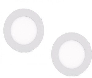 A-Mart™ 8 Watt Round LED Surface Light (White, Pack-2) Ceiling Light ...