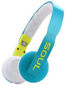 SOUL Loop Ultra Lightweight On-Ear Headphones (Blue) -- Standar Wired ...