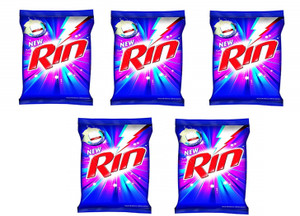 Rin Washing Powder 500 gm (Pack Of 5 ) Detergent Powder Price in India ...