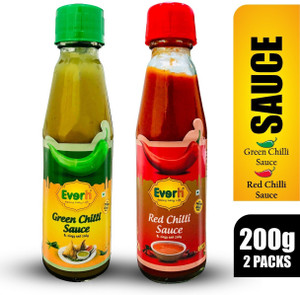 Everin Zingy and Red Chilli and Green Spicy Combo Sauces Price in India ...