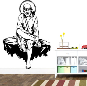 StickMe Shirdi Sai Baba Wall Sticker-SM283 Price in India - Buy StickMe ...