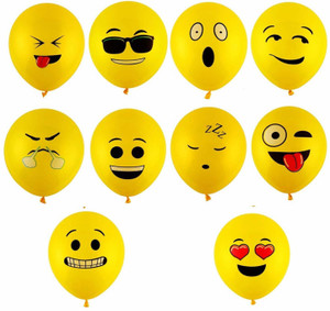 Flipkart.com | NOHUNT Printed Emoji Party Supplies Favor Balloons ...