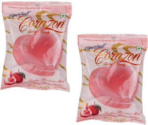 Heart Beat Corazon Lychee, 150g Pack of 2 Lychee Candy Price in India ...