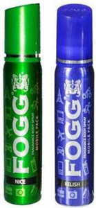 FOGG Nice & Relish Body Spray 25ml *2 Mobile Pack of 2 Pocket Deo Body ...