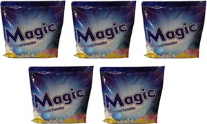 MAGIC detergent powder 1 kg (pack of 5) Detergent Powder Price in India ...