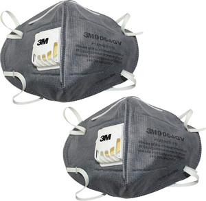 3M Anti Dust Pollution Mask 9004 GV and Respirator For Travel | Pack Of ...
