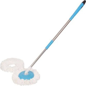 MOBONE Magic Mop Stick , Mop Rod 360 Degree Rotating With 2 Refill Wet ...