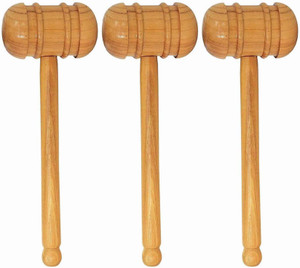HACKERX Cricket Bat Knocking Hammer Pack of 3 Wooden Bat Mallet - Buy ...