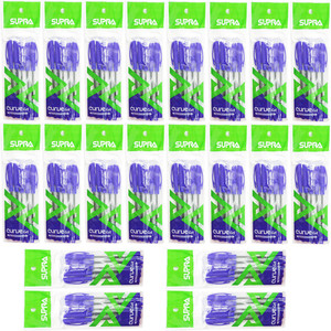 Supra EACH COMBO PACK CONTAINS - 100 SUPRA CURVE GEL PEN (BLUE) Gel Pen ...