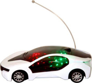 Just97 Fast Modern Car with Remote Control(white) - Fast Modern Car ...
