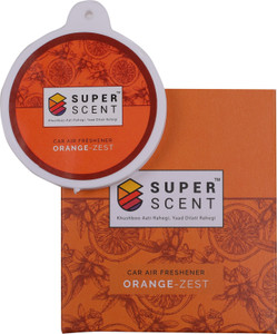 super scent Orange Car Freshener Refill ORANGE- ZEST Price in India ...