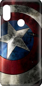 Arcent Back Cover for Vivo V9 CASE COVER COVER, CAPTAIN AMERICA, IRON ...