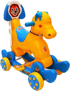 Dash Star Dash Star Musical Rocker cum Ride On with Backrest Scooter ...