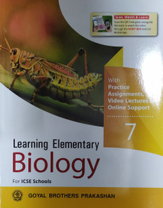 Learning Elementary Biology For Class -7 For ICSE School For ( 2020 ...