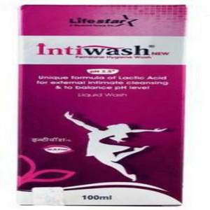 Lifestar INTIWASH NEW FEMININE HYGIENE WASH (PACK OF 3 ) (100ML* 3 ...