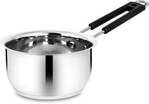 BERTOL KITCHENWARE Stainless Steel Sandwich bottom Belly Saucepan ...