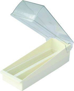 Agarwals Butadiene Styrene Storage Rack 100 Slides Microscope Slide Box ...