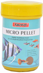 TAIYO Micro Pellets 45gm Sea Food 0.045 kg Dry Adult Fish Food Price in ...