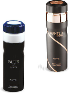 RiiFFS Blue & Wanted Intense Perfume Body Spray - For Men - Price in ...