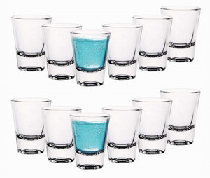 cello (Pack of 12) Shot Glass 12 Glass Set Shot Glass Price in India ...