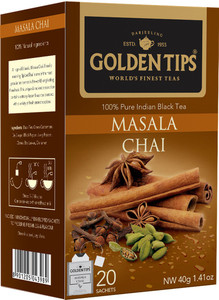 Golden Tips 100% Pure India Masala Chai Masala Tea Bags Box Price in ...