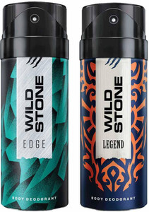 Wild Stone Edge and Legend Deodorant Body Spray - For Men - Price in ...