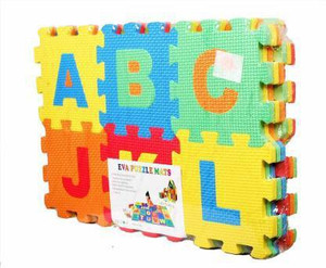 Easy Way Puzzle Foam Mat, Interlocking Learning Alphabet - Puzzle Foam ...