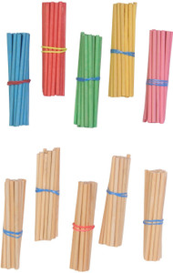 Vardhman 200 PCs Small Wooden Sticks for School Projects, Model Making ...