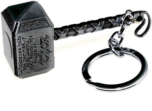 gtrp Thor Hammer Marvel Avengers Superhero Metal Ring Key Chain Key ...