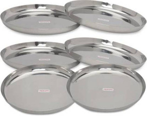 ENOCH stainless steel heavy gauge plate set 7 inch Half Plate Price in ...