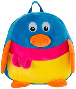 Flipkart.com | TinyTycoon Pingu school backpack Kids/Velvet/Children ...