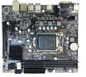 ZEBRONICS ZEB -H 61 LGA 1155Socket Micro-ATX Intel H61 Express Chipset ...