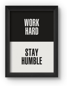 WORK HARD Poster Paper Print - Personalities posters in India - Buy art ...