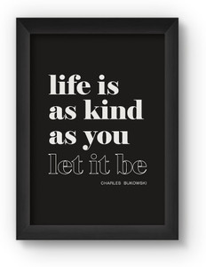 LIFE IS Poster Paper Print - Personalities posters in India - Buy art ...