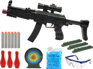 EMOB MP5 Submachine Gun Toy With Scope, Water Crystal Balls and Soft ...
