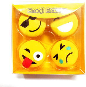 Flipkart.com | Johnnie Boy Emoji/Smiley Eraser Non-Toxic Series for ...