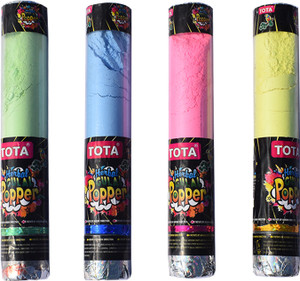 TOTA Herbal Gulal Popper Small Holi Color Powder Pack of 4 Price in ...