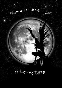 Humans are so Interesting Deathnote 200 GSM Textured Paper Quality ...