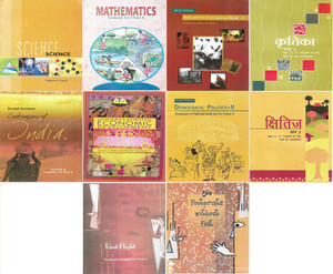 Class 10th NCERT Books Science Maths Social Science Kratika Chitij ...
