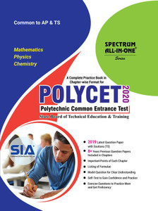 POLYCET - 2020 (SBTET) Mathematics, Physics & Chemistry, Polytechnic ...