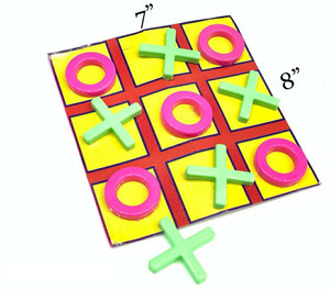 ShopRBK Paper Tic Tac Toe/X & Zero Game Board Game Accessories - Paper ...