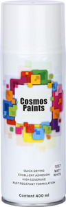 Cosmos Paints White Spray Paint 400 ml Price in India - Buy Cosmos ...