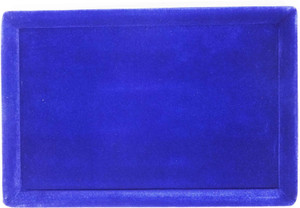 Girija Navy Blue velvet display tray 12x8 jewellery display, jewlery ...