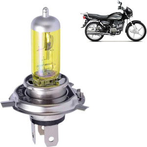 aksmit Motorcycle 12V 55W Super Yellow Halogen Bulb Headlight Lamp For ...