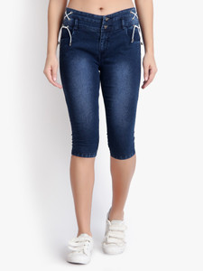 German Club Women Denim Capri - Buy German Club Women Denim Capri ...
