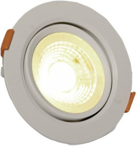 A-Mart™ 9 Watt Round LED COB Warm White Focus Light for POP/ Recessed ...