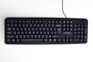 MICRODIGIT MD298K Wired USB Standard Multi-device Keyboard Compatible ...