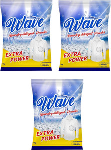 WAVE Detergent powder 1kg (pack of 3) Detergent Powder 3 kg Price in ...